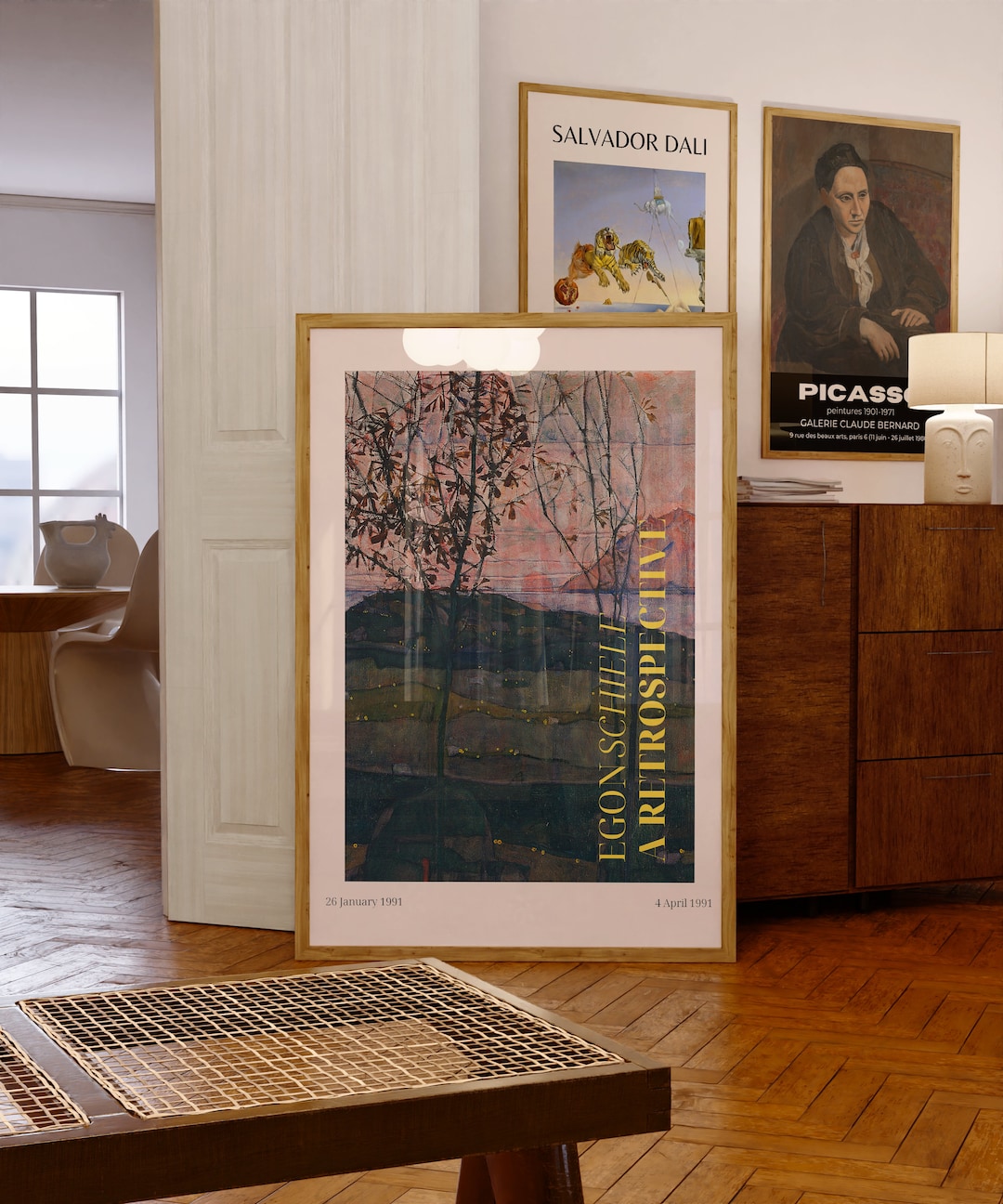 Egon Schiele Exhibition Poster Digital Download Print, Vintage Wall Art ...