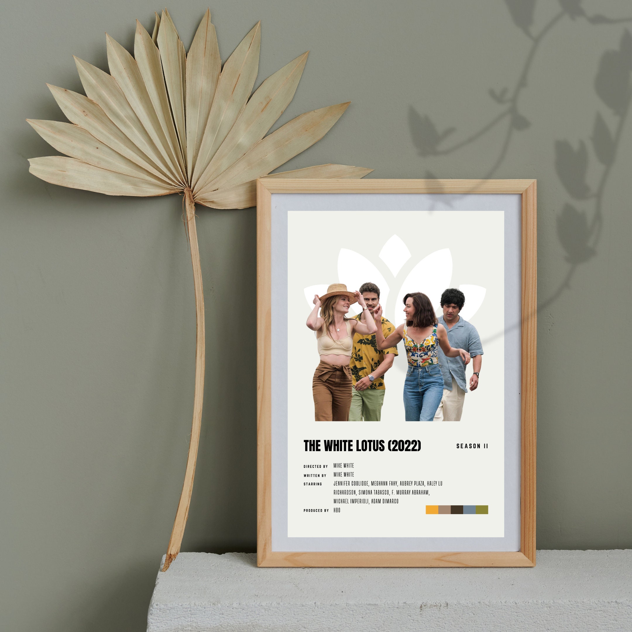 The White Lotus Season II Poster, Digital Download Art Print ...