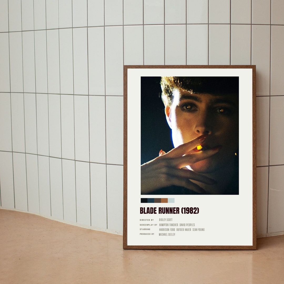 Blade Runner (1982) Vintage Sci-fi Film Poster, Digital Download Art ...