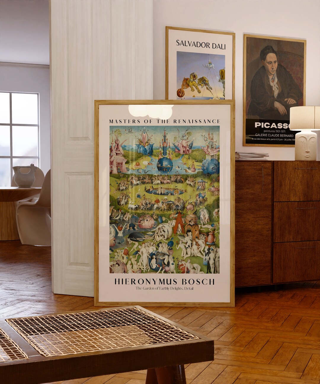 Hieronymus Bosch, "the Garden of Earthly Delights" Vintage Art Poster ...