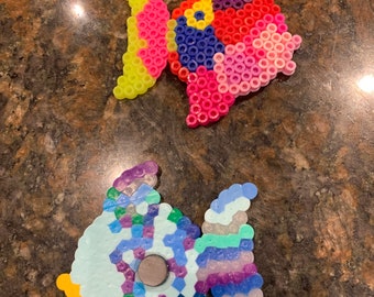 Stanley Cup Perler Bead Magnet - Etsy