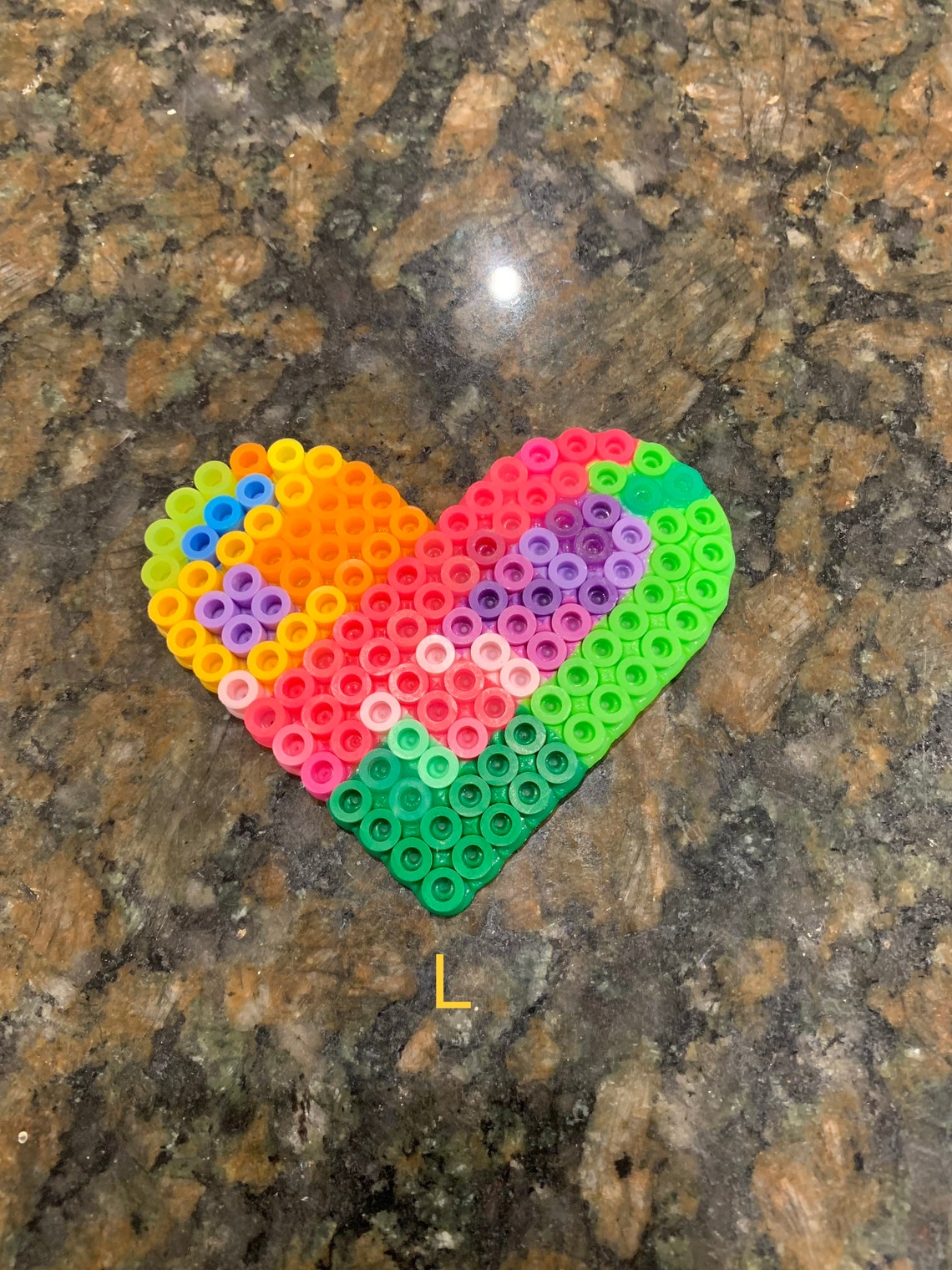 Heart Shaped Perler Bead - Etsy