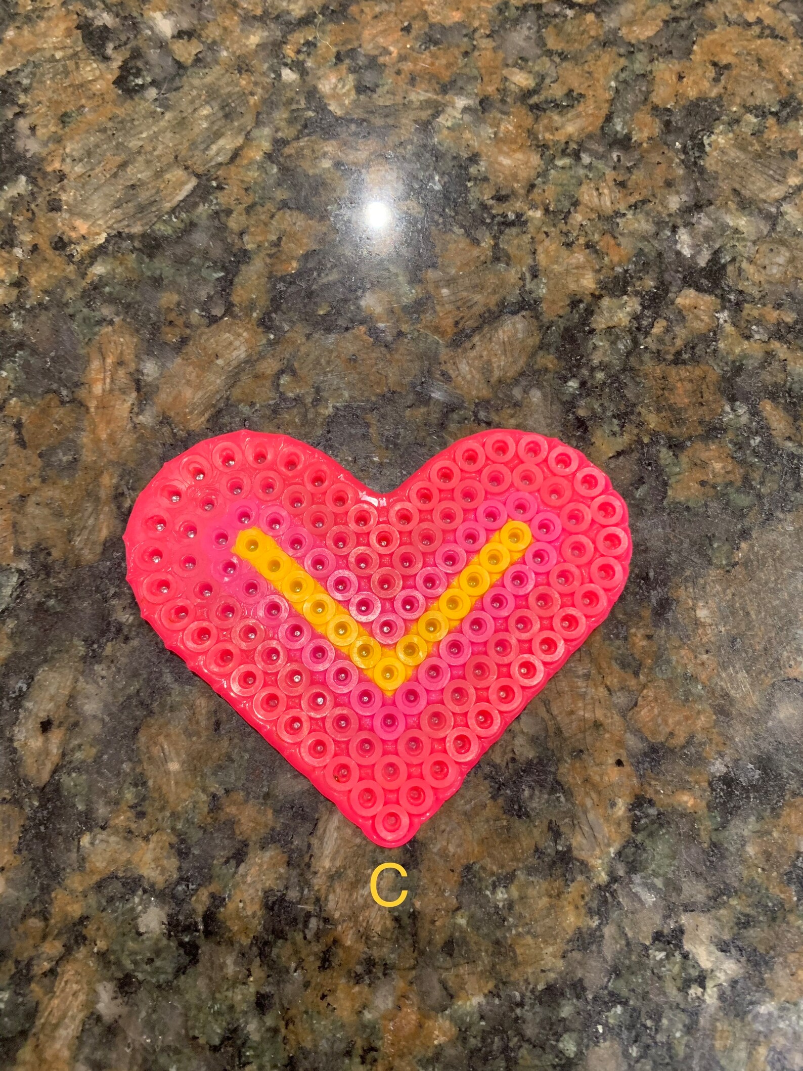 Heart Shaped Perler Bead - Etsy