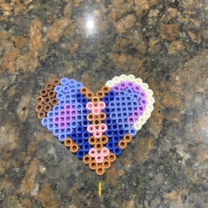 Heart Shaped Perler Bead - Etsy