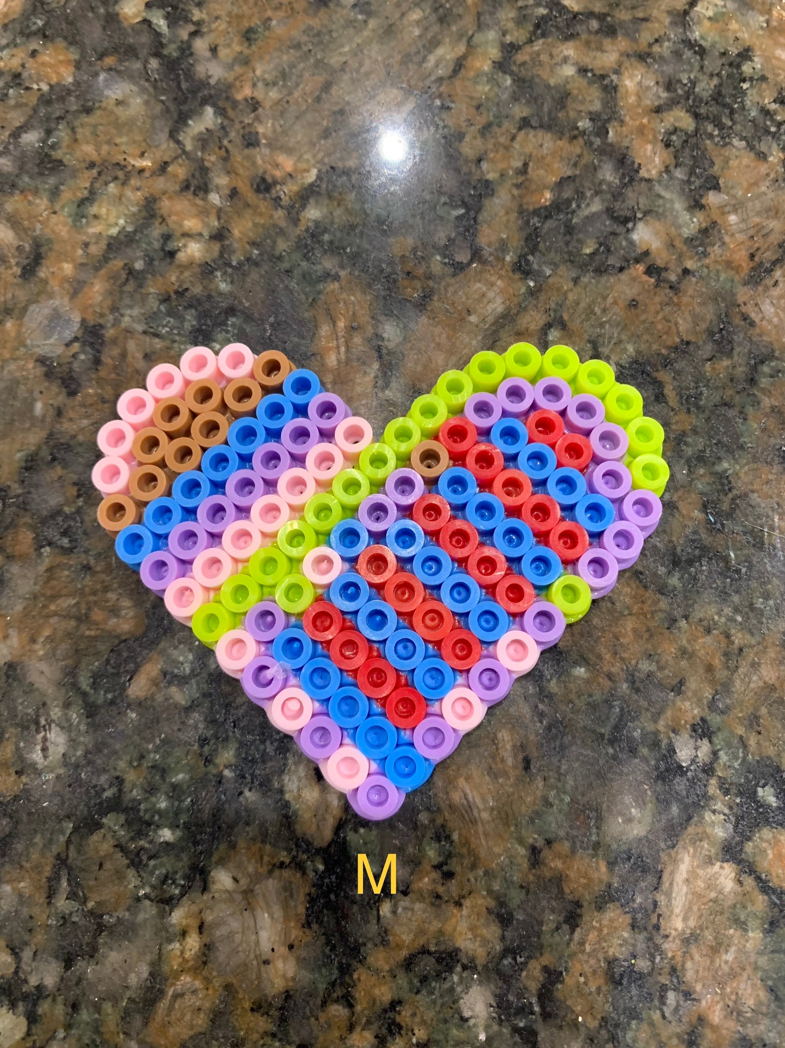 Heart Shaped Perler Bead - Etsy