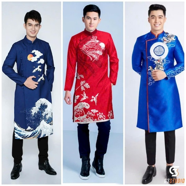 Ao Dai for Men - Etsy