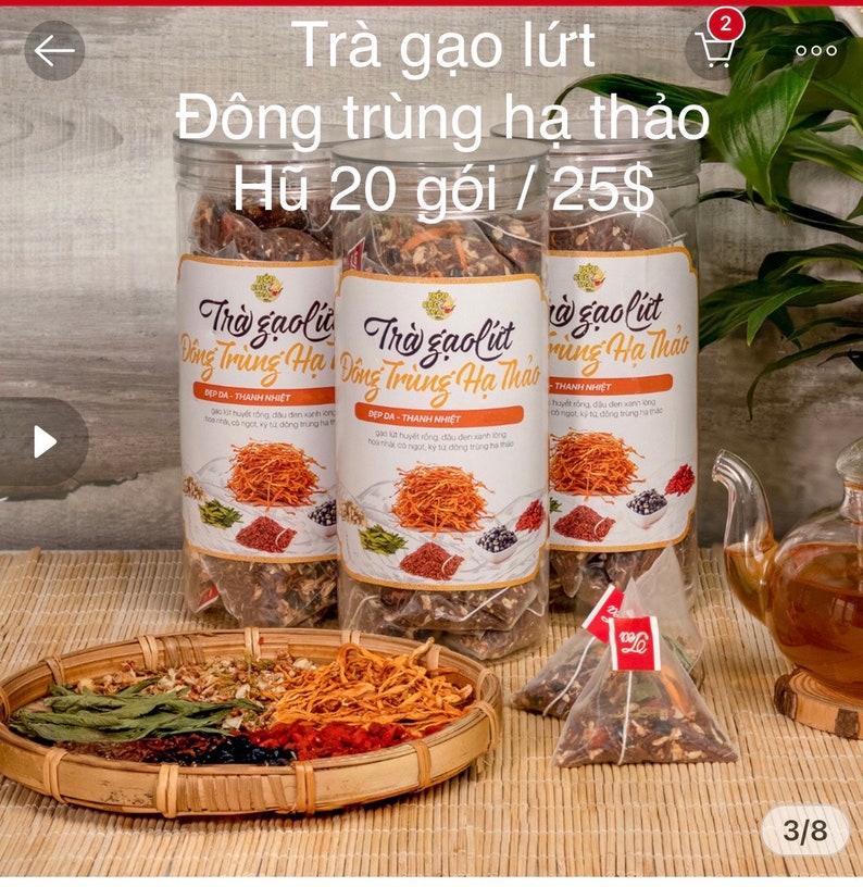 Combo Các Loại Trà Thảo Mộc / Vietnamese Food - Etsy