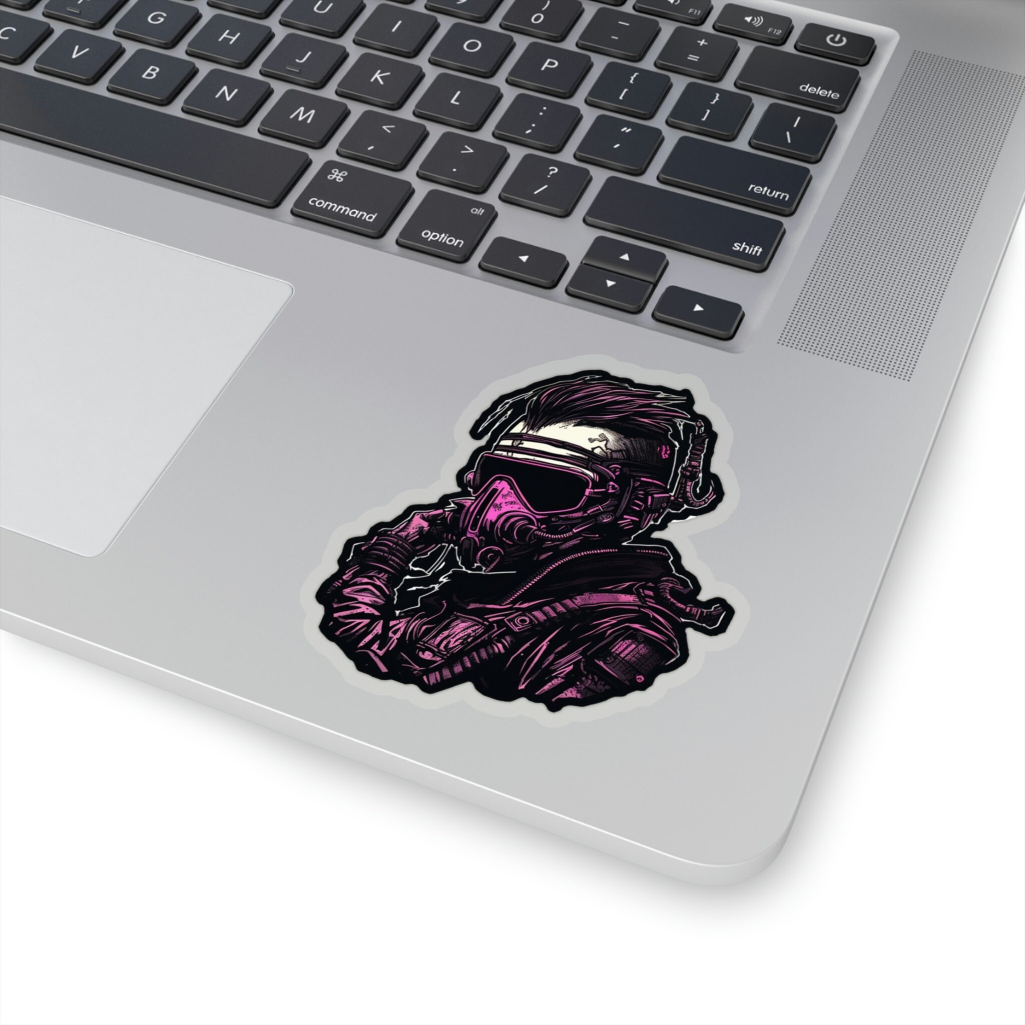 Cyberpunk Sticker Cyberpunk Man Sticker - Etsy