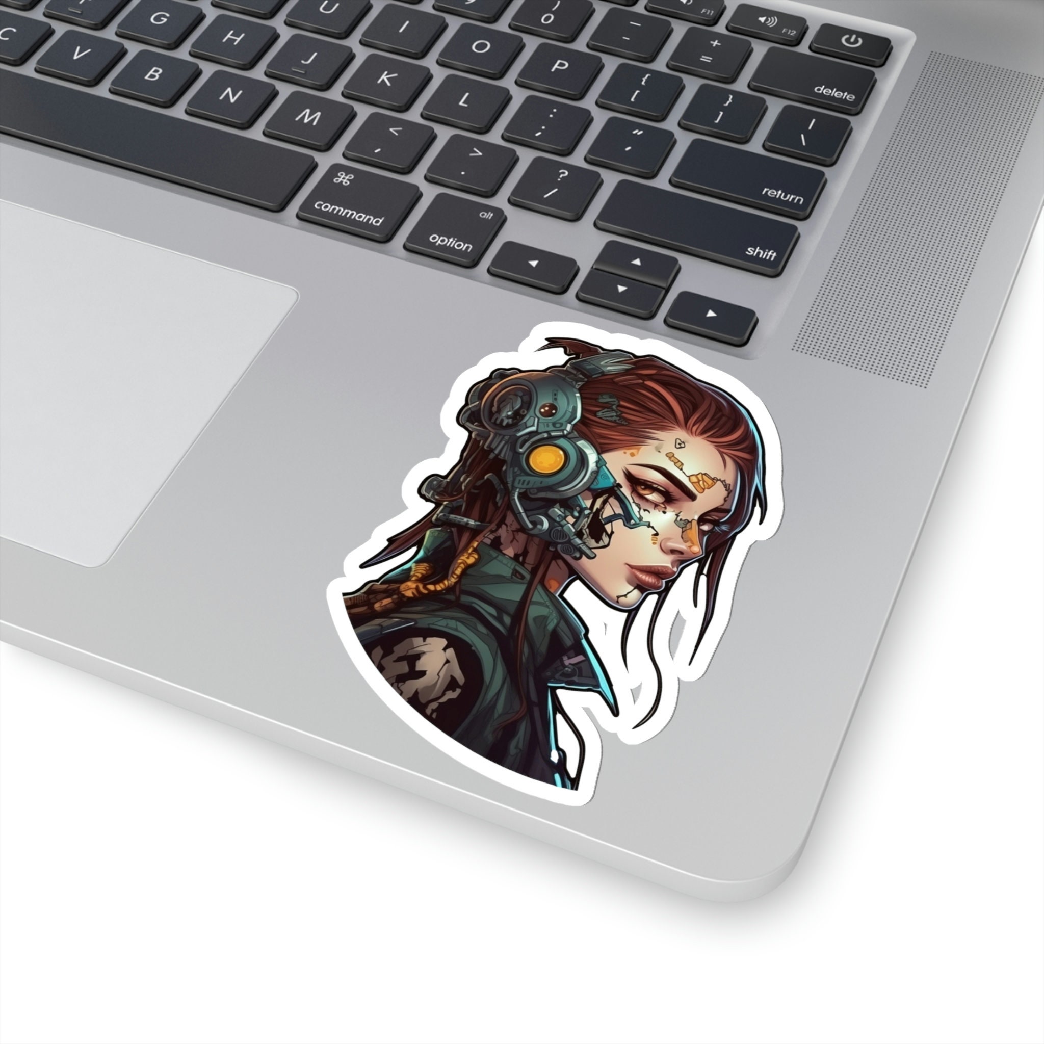 Cyberpunk Sticker Cyberpunk Woman - Etsy