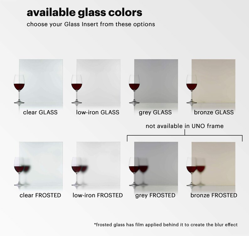 Up to 90H UNO Glass Door for Cabinet Custom Aluminum Doors for Existing ...