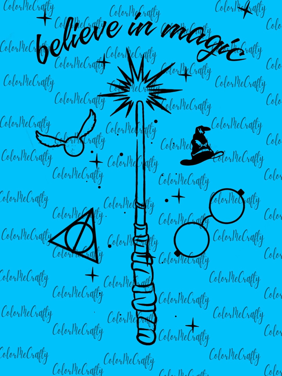 Magic Wizard Png: School Bookworm Design (sublimation, DTG, Cricut) - Etsy