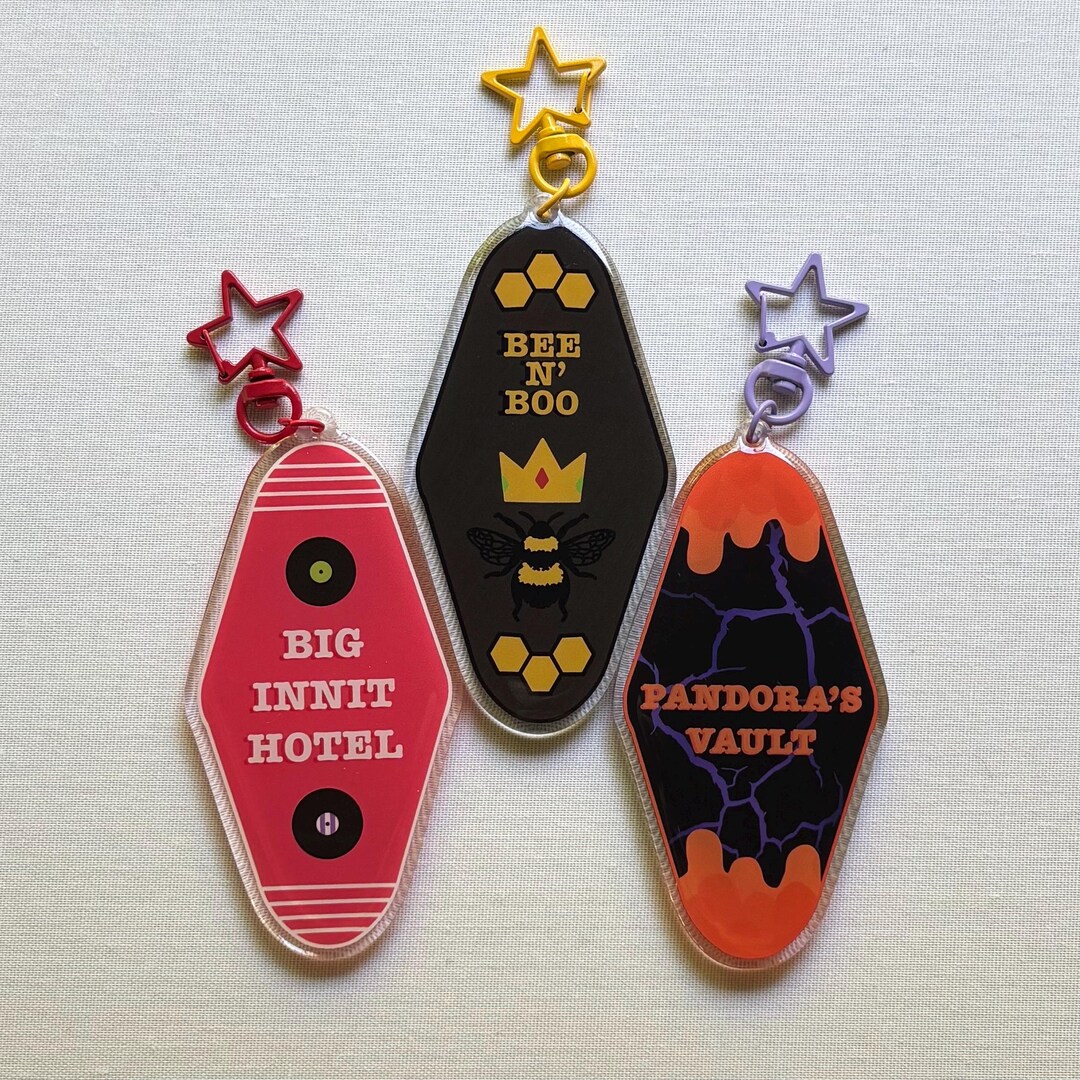 DSMP Hotel Keychains [PRE-ORDER] - Etsy