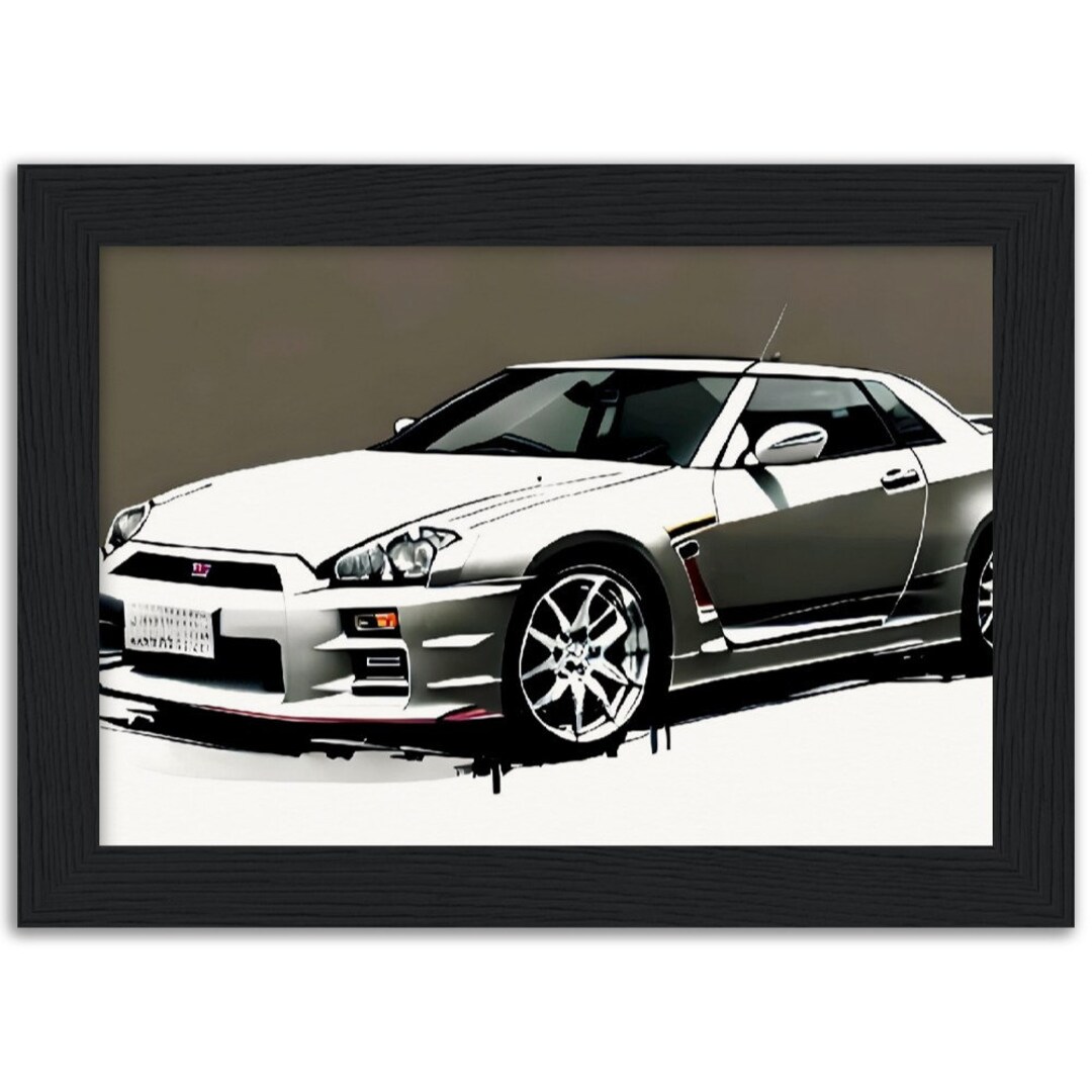 Nissan Skyline Poster on Museum Quality Matte Paper With - Etsy