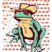 Cowboy Frog Fun Wall Art Print Cowgirl Southwestern Funky Wall Decor ...