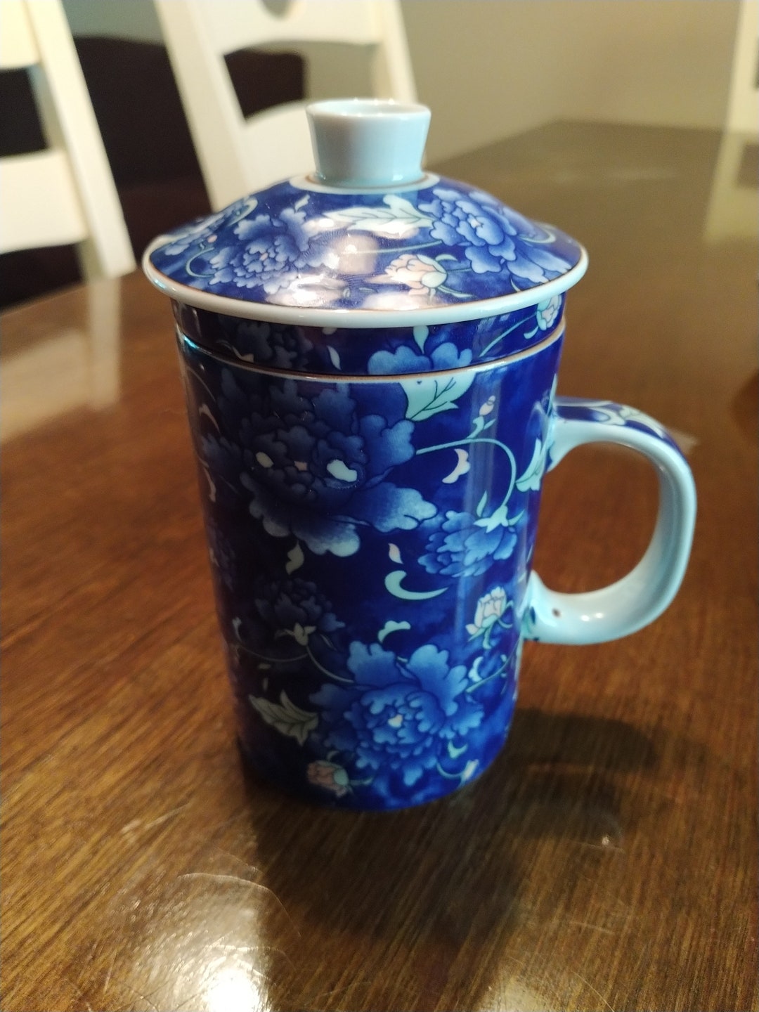 Floral Ceramic Tea Infuser - Etsy