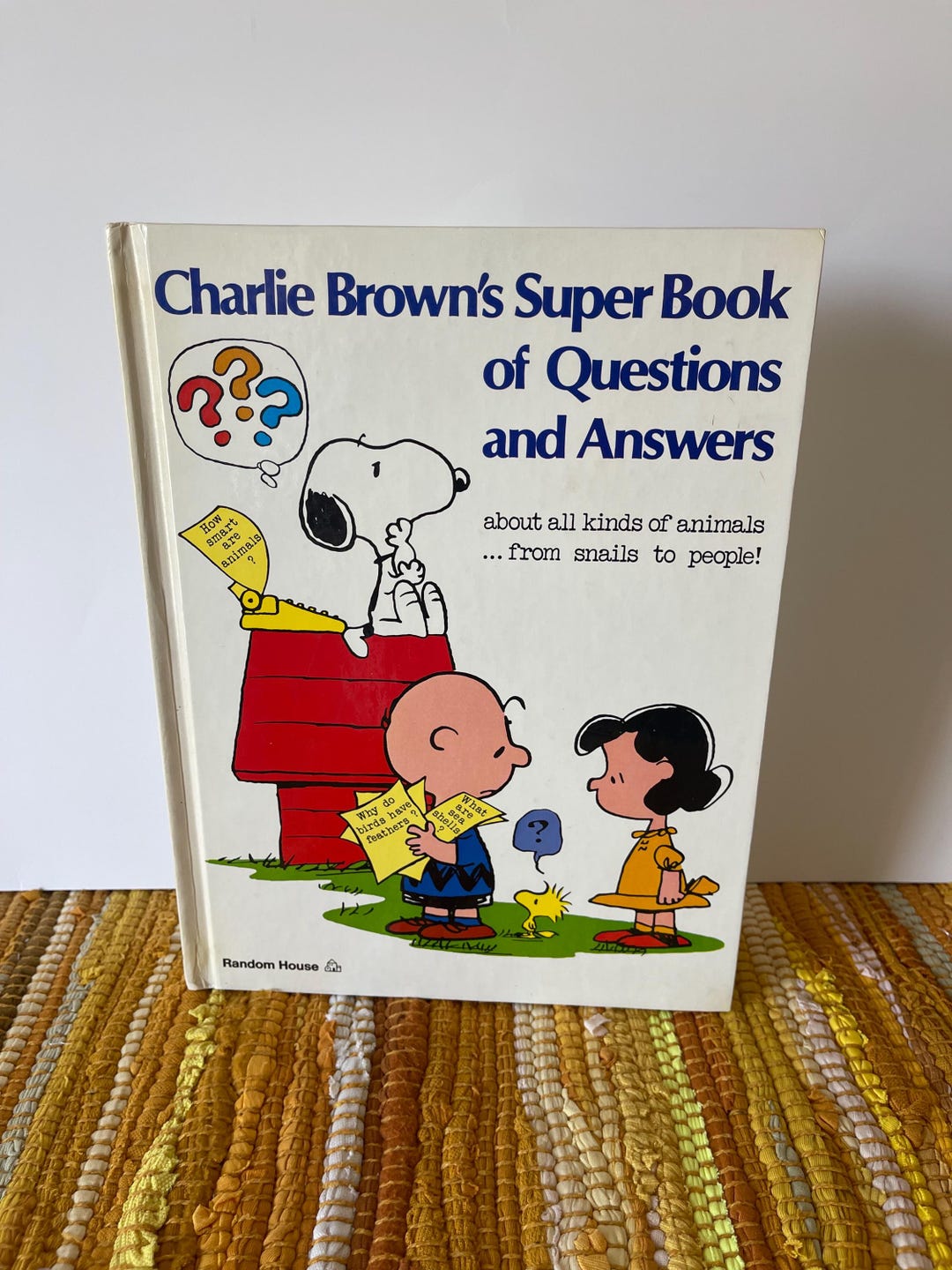 1976 Charlie Brown's Super Book of Questions and Answers: Vintage Kids ...