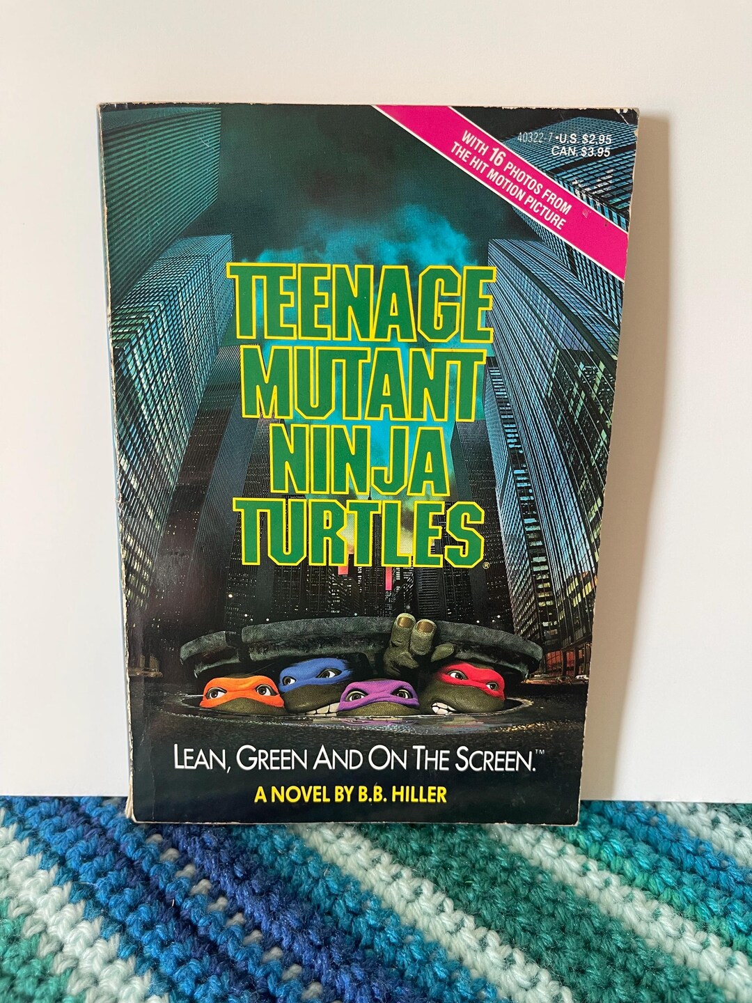 1990 Teenage Mutant Ninja Turtles lean, Green and on the Screen Book - Etsy
