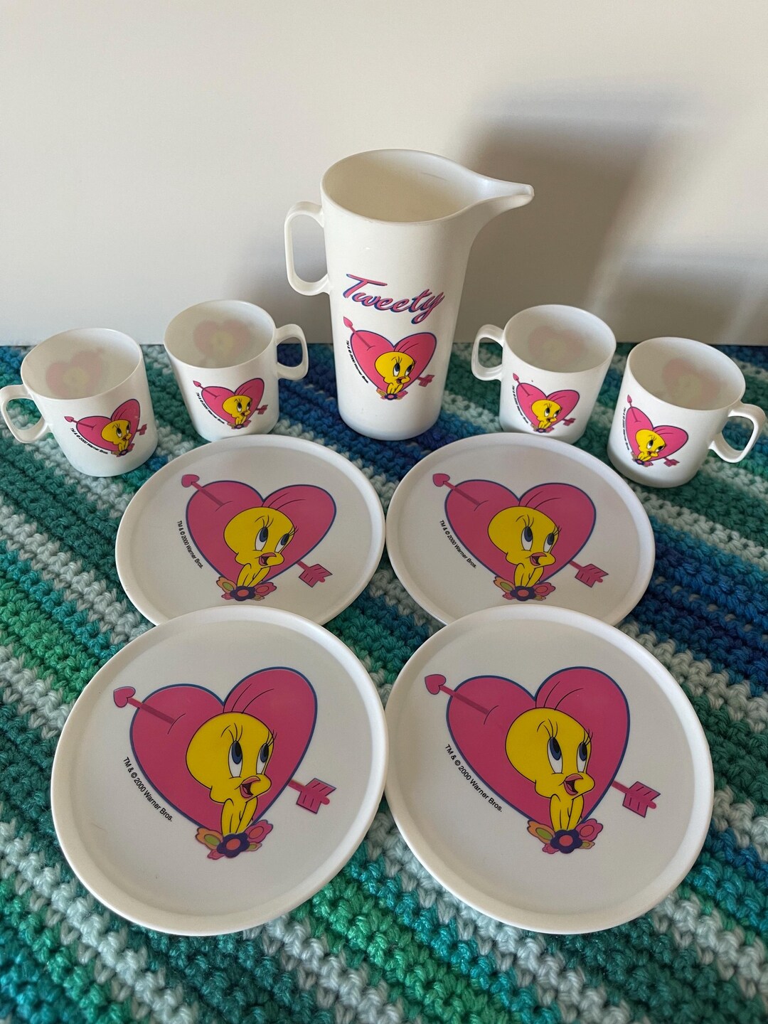 2000 Tootsie Toy Tweety Bird Tea Set - Etsy
