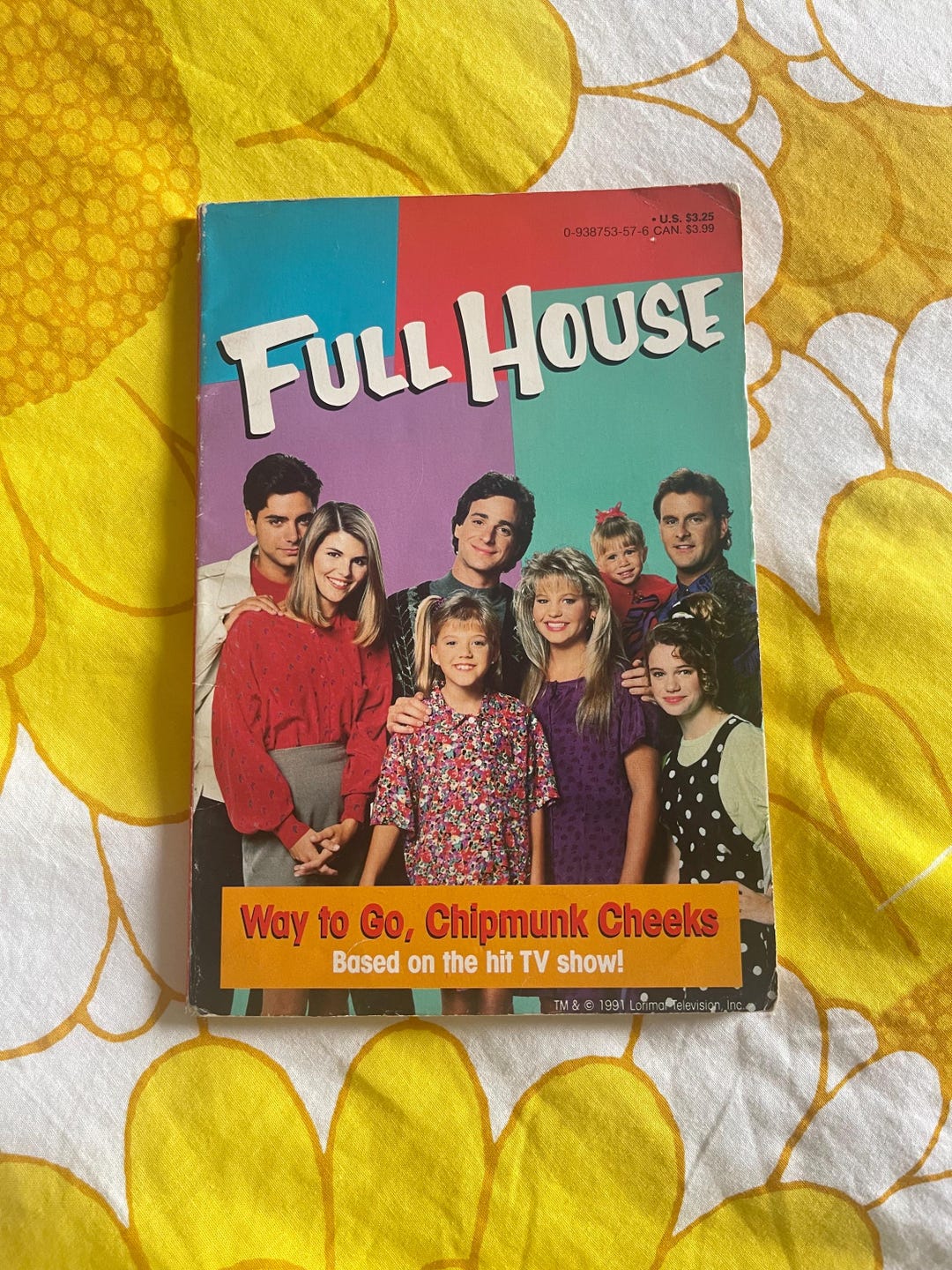 1991 “way to Go, Chipmunk Cheeks” Full House Book - Etsy