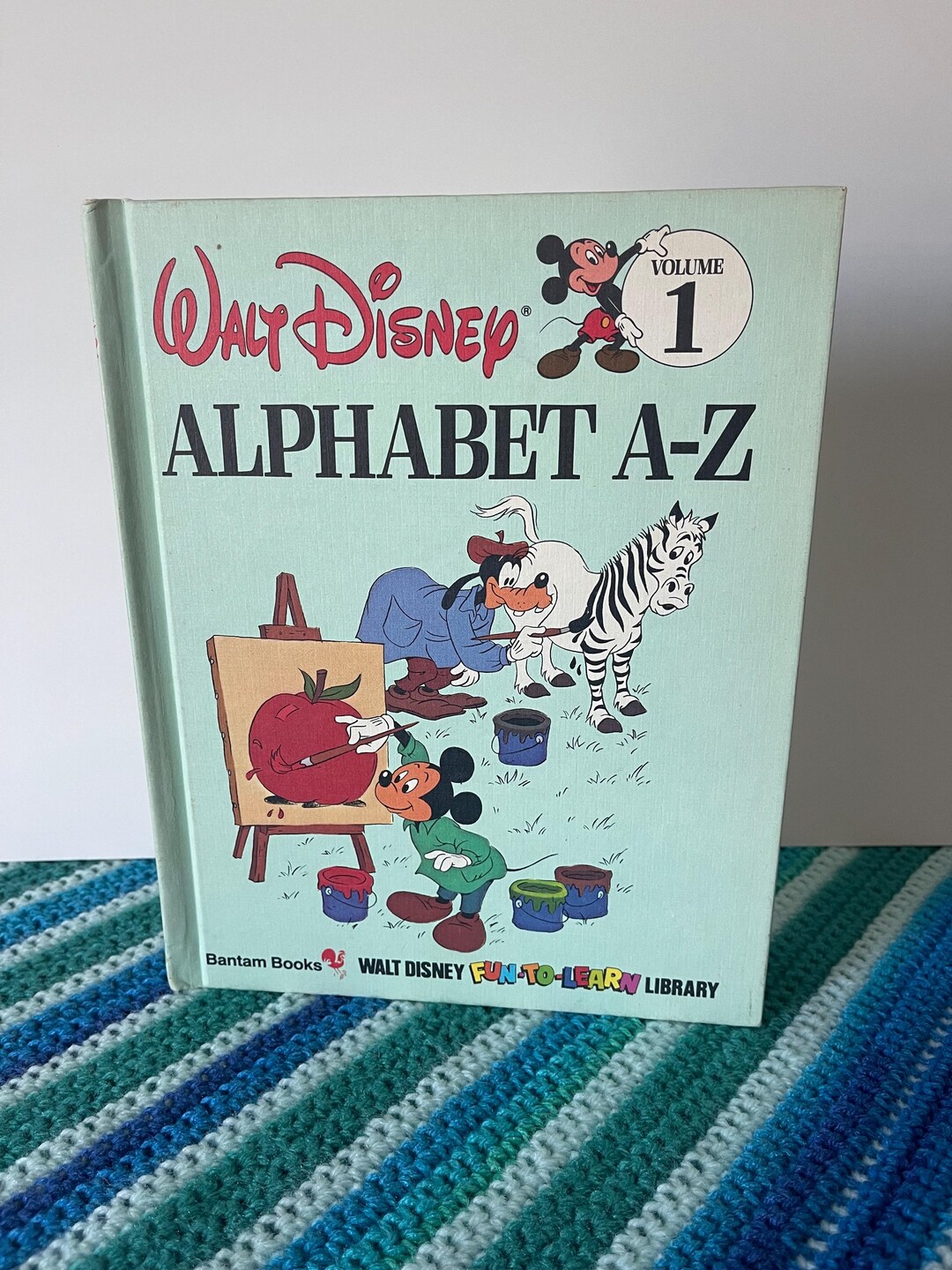 1983 Walt Disney Alphabet A-Z Volume 1 Hardback Book - Etsy