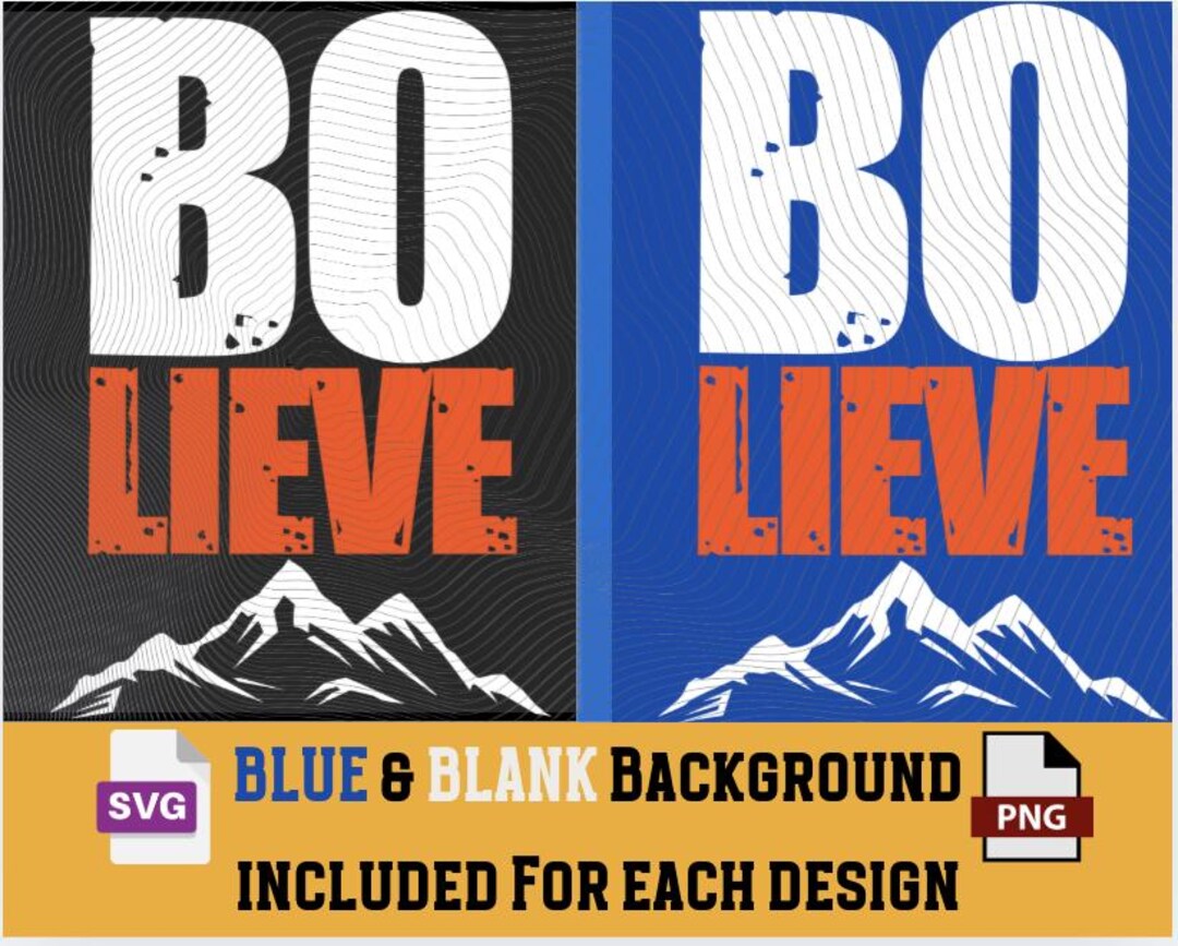 Bo Nix SVG Bo Lieve PNG Digital Download Denver Football Broncos Fan ...