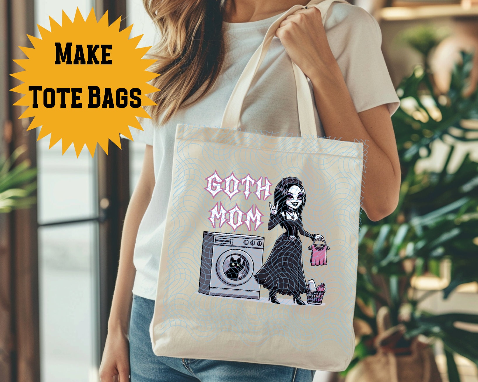 Goth Mom SVG Heavy Metal Mom SVG Mothers Day SVG Mom Rocker Alt Mom ...