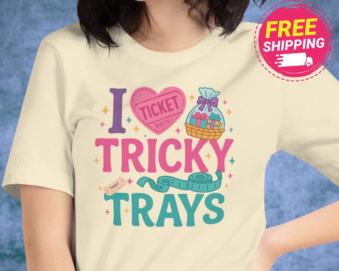 Funny Tricky Tray Shirt I Love Tricky Trays Shirt Baskets to Raffle ...