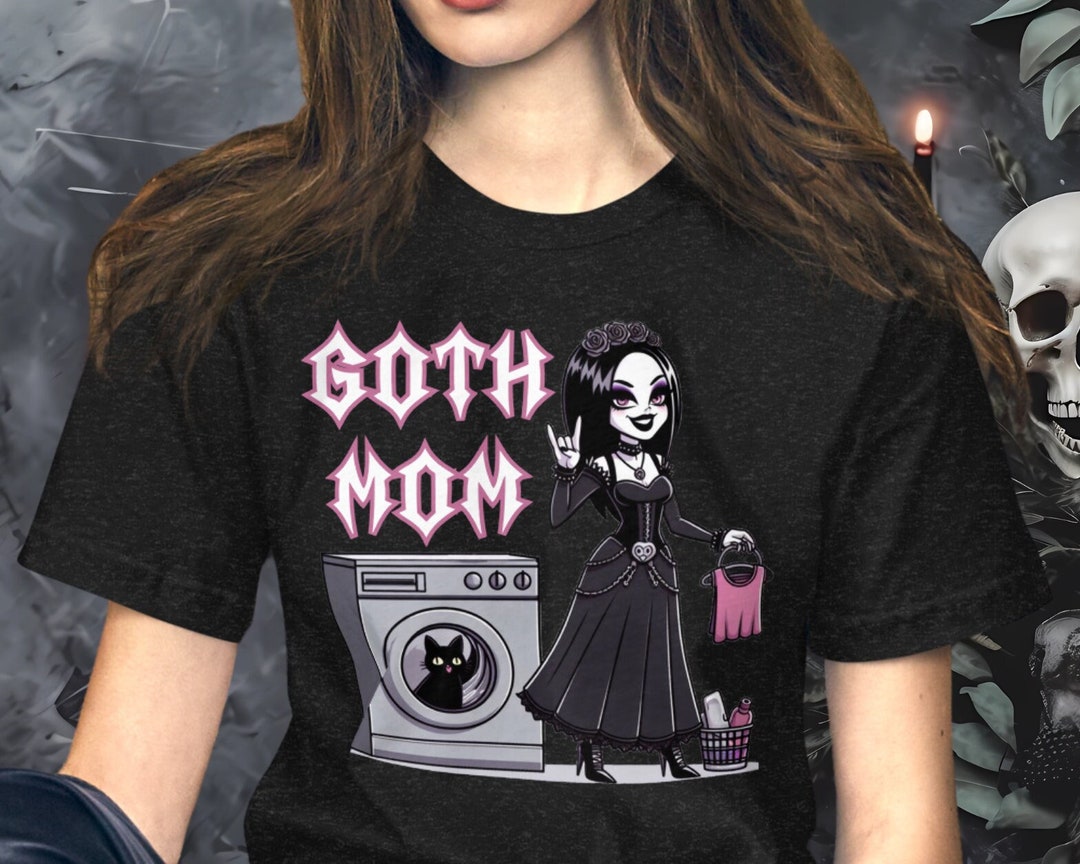 Goth Mom Shirt Heavy Metal Mom Shirt Mom Rocker Alt Mom Goth Clothes ...