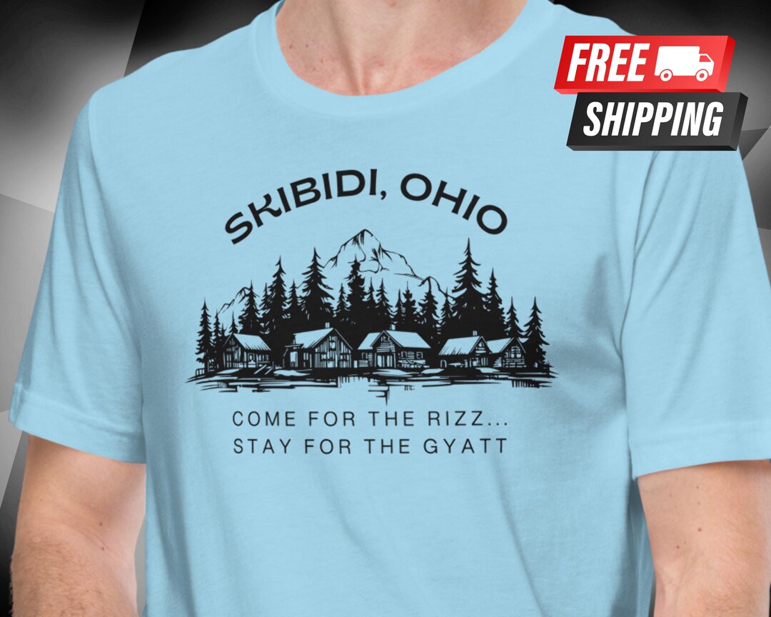 Funny Skibidi Ohio Shirt Rizzler Skibidi Toilet Shirt Skibidi G Man ...