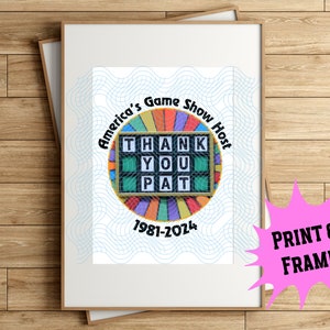 Sajak Tribute SVG for Game Show Fan Sajak SVG Wheel Fan Fortune Fangame ...