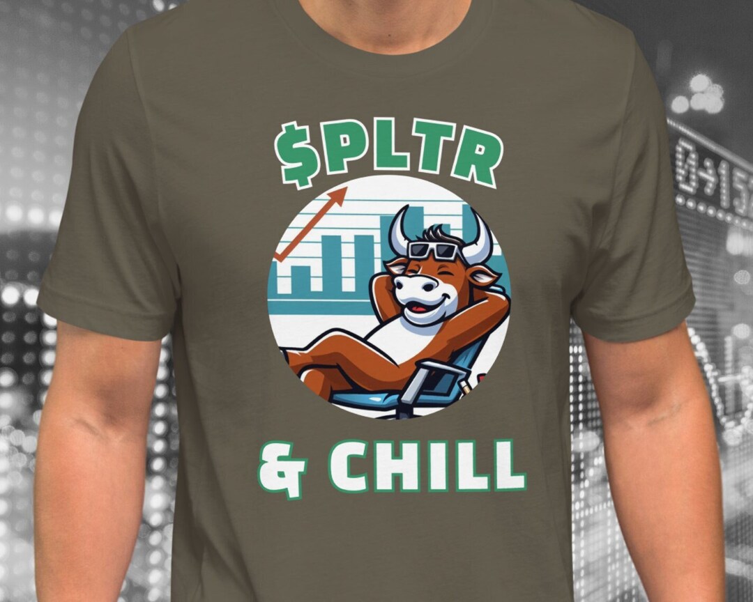 Stock Market Shirt PLTR Palantir T Shirt Stock Trader Finance Shirt ...