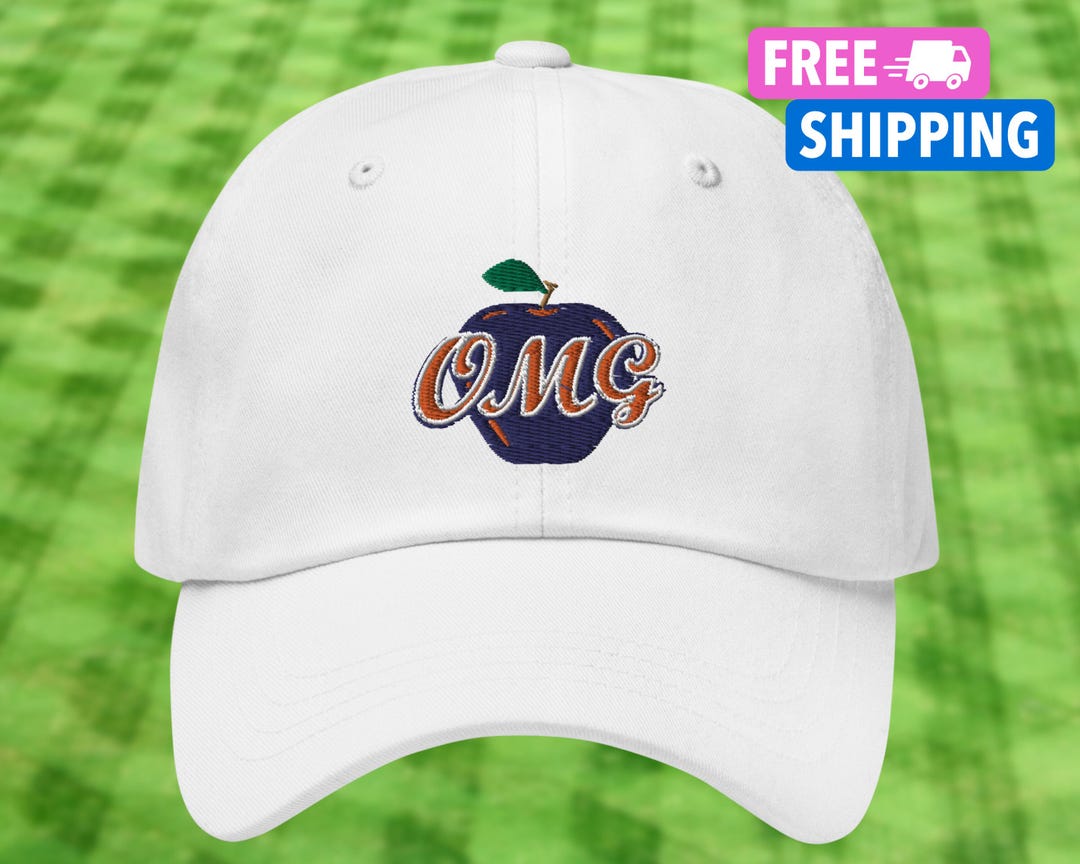 OMG Hat for Mets Fan New York Baseball Dad Hat Grimace Fan Mets ...