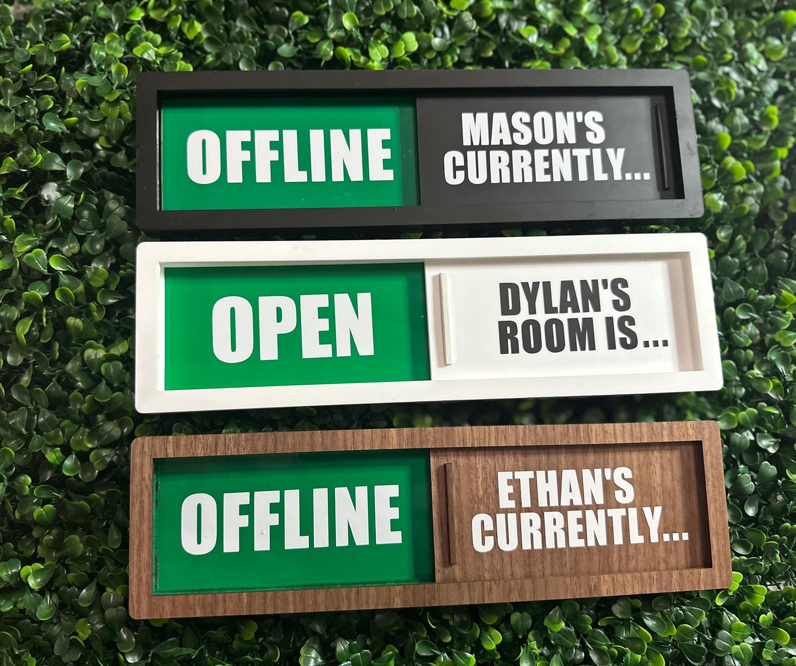 Sliding Door Sign File - Etsy