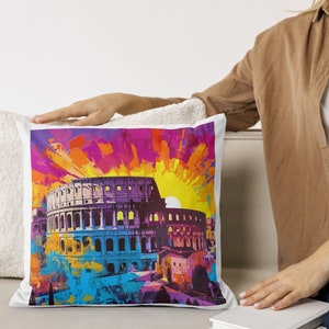 Pop Art in Rome is a Digital Wall Art That Shows the Beauties of Italy ...