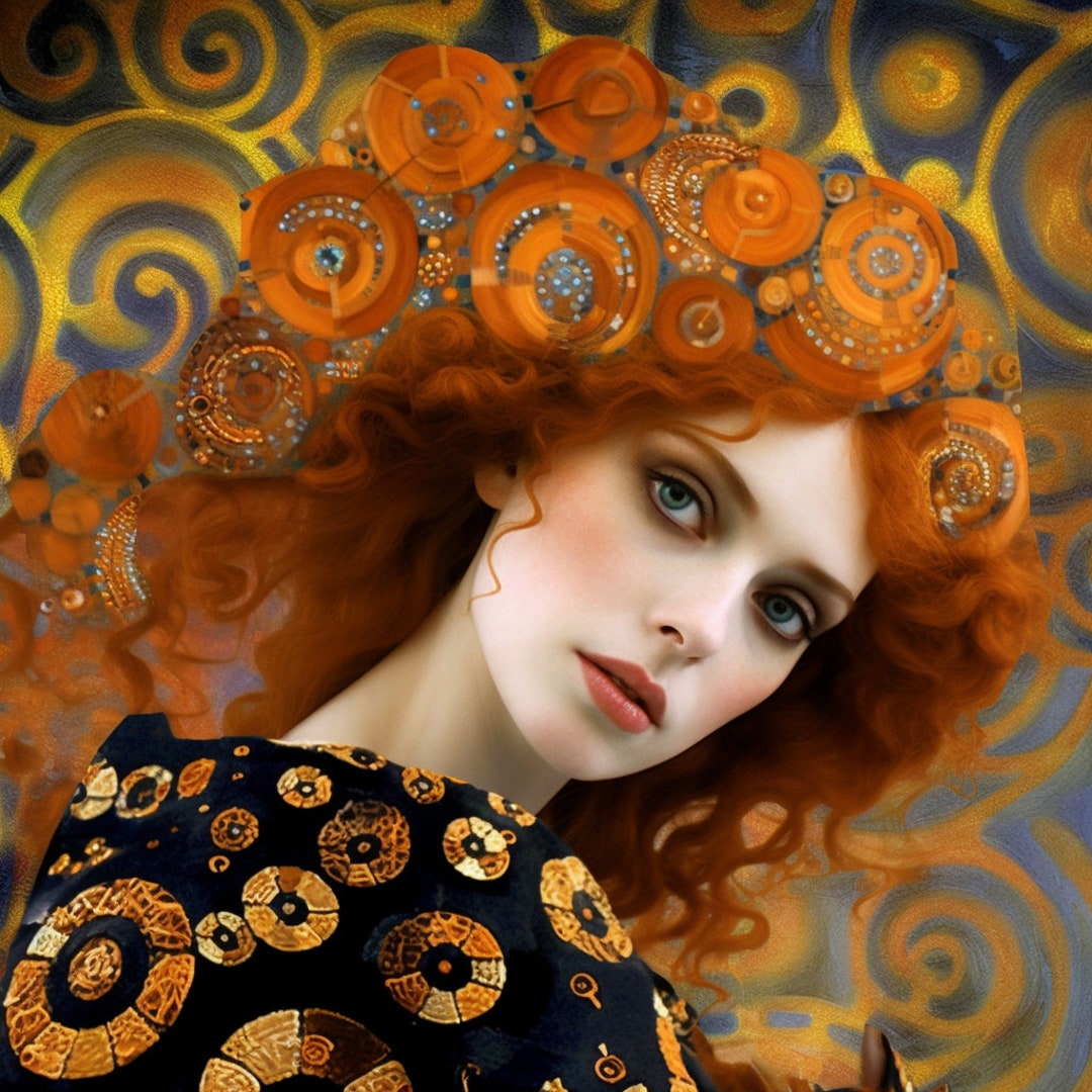 Magnetic Woman Art Décor, Magnetic Art, Nouveau Art, Digital Art Prints ...