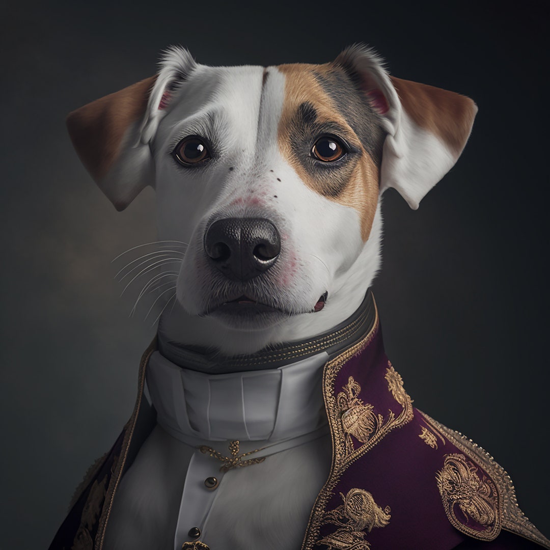 Lord Jack Russell is a Collection of 5 High-quality Digital Prints at ...