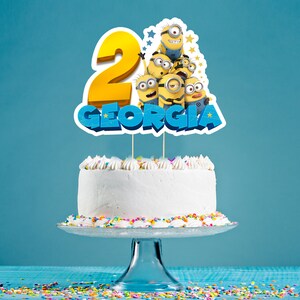 Printable Cake Topper , Birthday Party Cake Topper, Birthday Party for ...