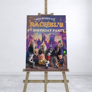Sing Birthday Welcome Sign, Sing Custom Birthday Welcome Sign ...