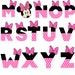 Instant Download Minnie Mouse Alphabet and Numbers PNG , Minnie Mouse ...