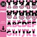 Instant Download Minnie Mouse Alphabet and Numbers PNG , Minnie Mouse ...