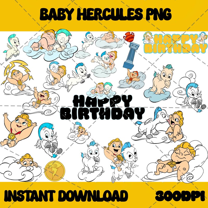 Hercules Character Svg - Etsy