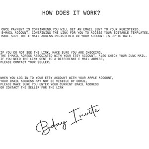 Printable Stranger Invitation, Stranger Birthday Invitation, Stranger ...