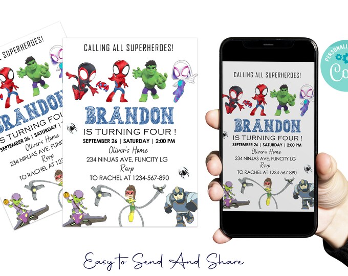 Printable Stranger Invitation, Stranger Birthday Invitation, Stranger ...