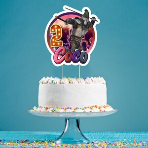 Printable Sing 2 Johnny Cake Topper , Sing 2 Johnny Birthday Party Cake ...