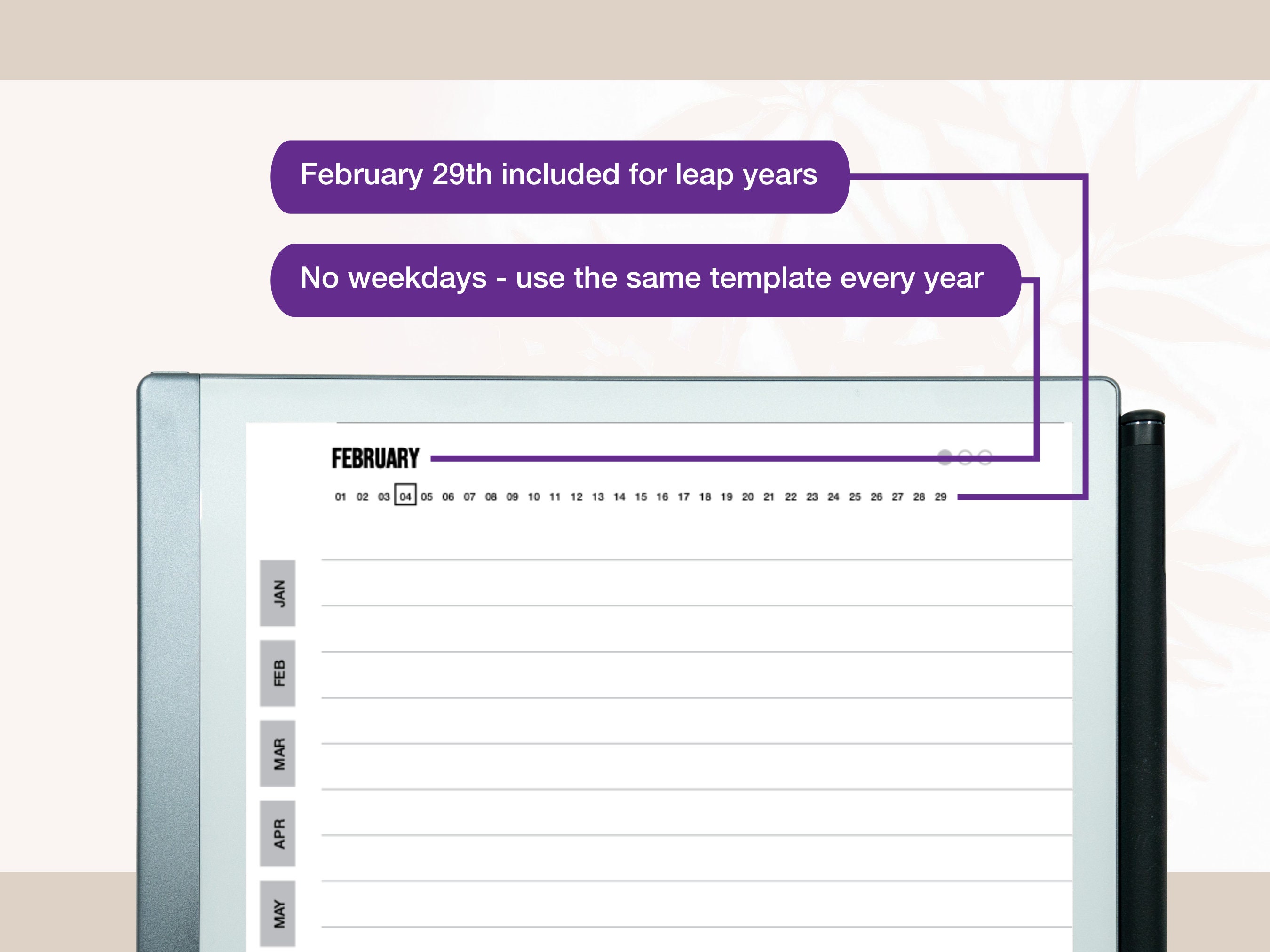 Remarkable 2 Daily Journal Notebook Digital Journal Remarkable ...