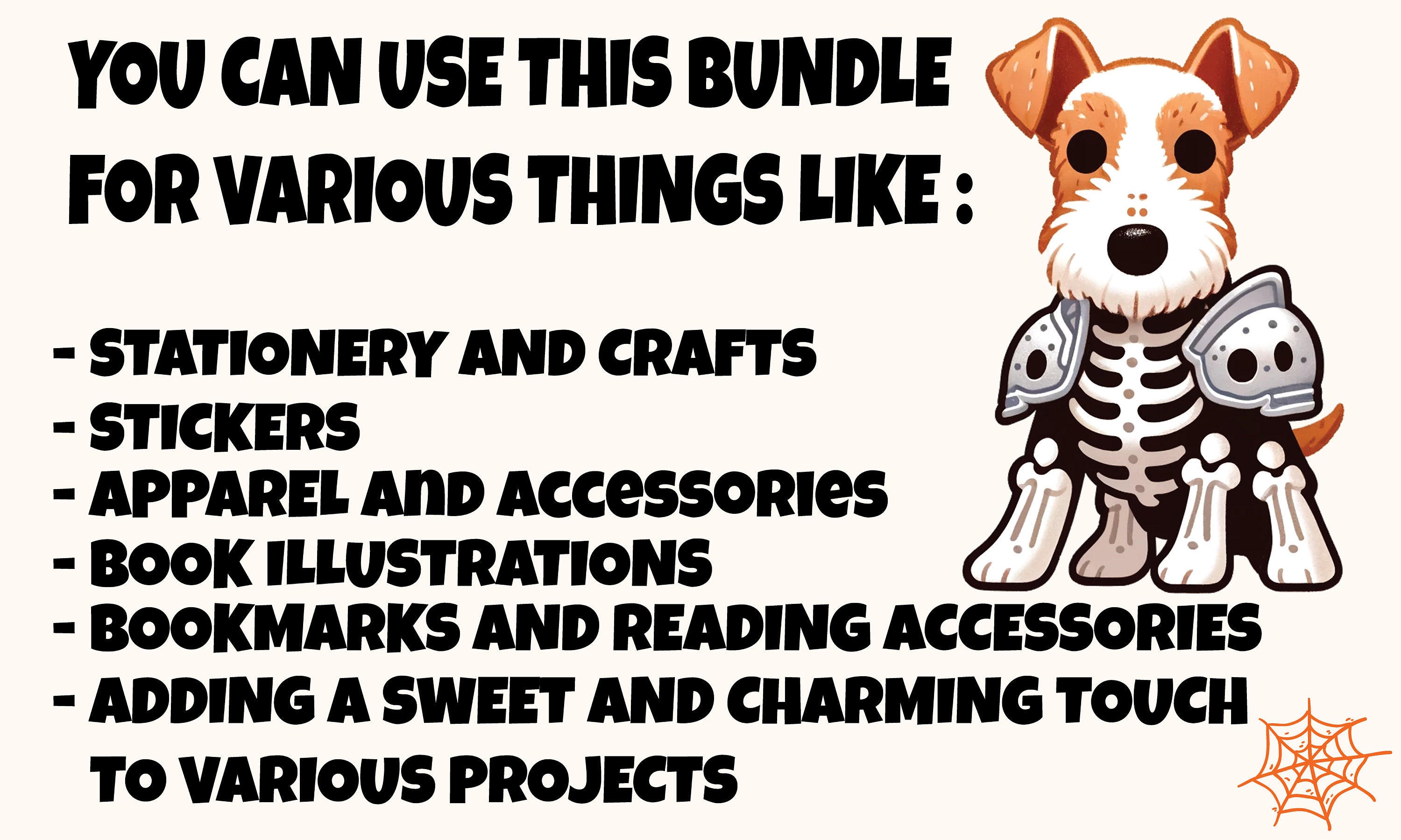 Spooky Dogs PNG Clipart Bundle 200 High Quality 300DPI Images ...