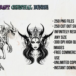 130+ Witchcraft Celestial Bundle, Mystic Whimsigoth Bundle, Magic Moon Svg, Witch Svg ...