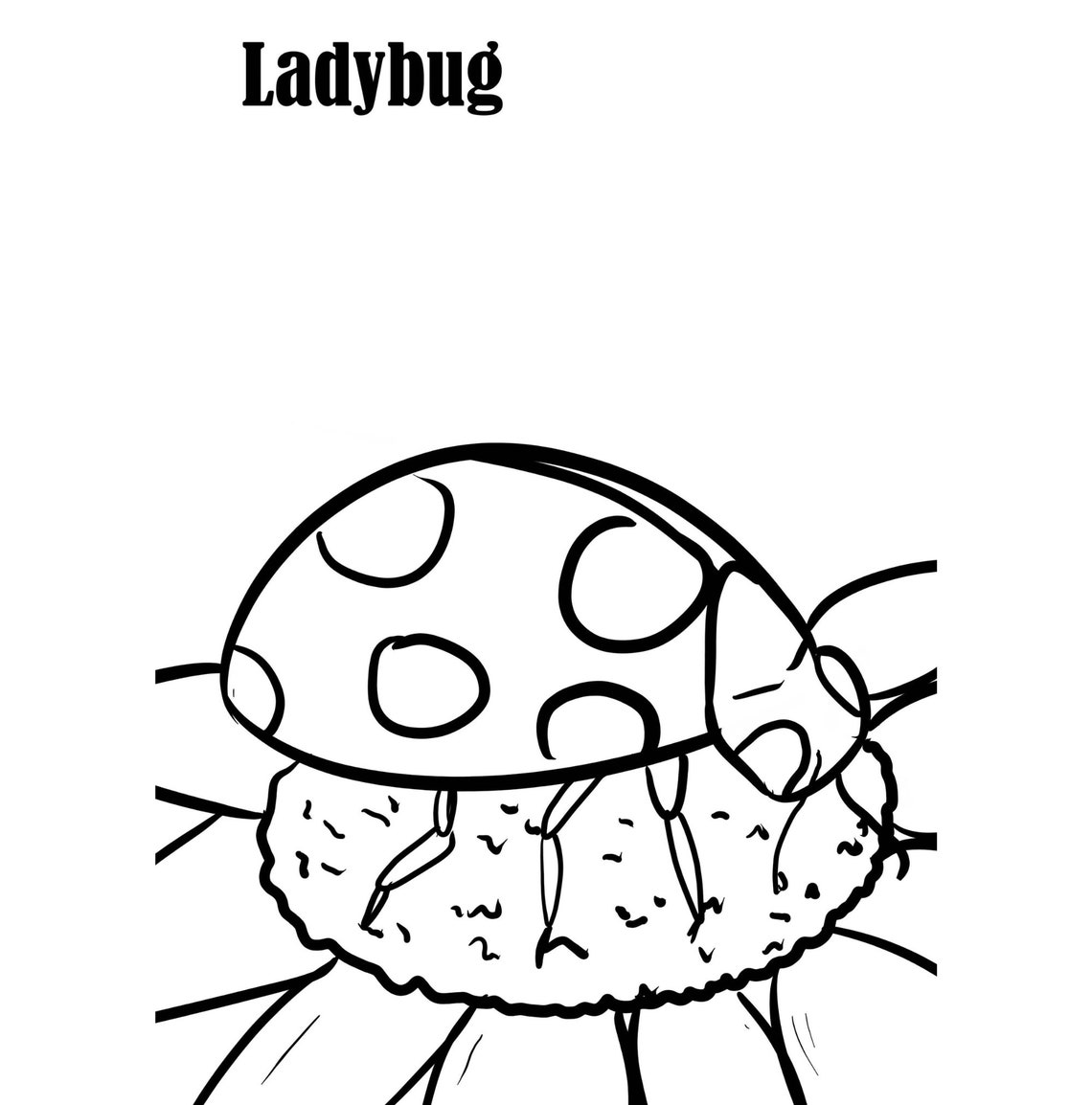 Printable Bug and Insect Coloring Pages, Easy and Fun Coloring ...