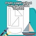 Sailboat Paper Craft for Kids, Printable Arts and Craft Activity, Cut ...
