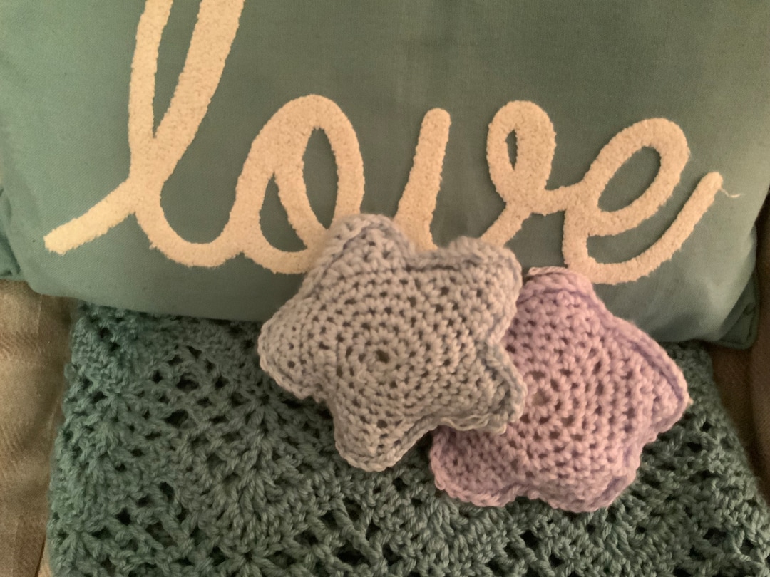 Crochet Star Puff Pattern Easy - Etsy